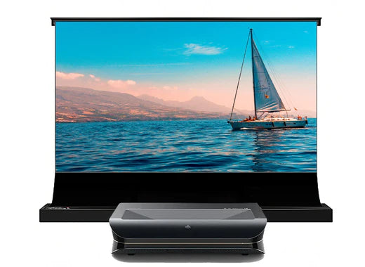 Evolution of Projection Screens: From White Fabric to Advanced CLR Tec